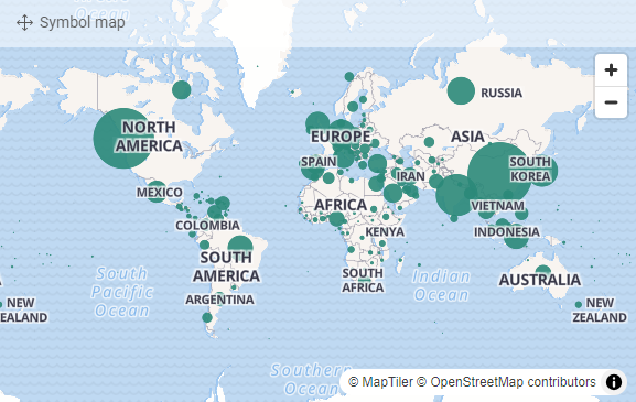Engage Data Studio - Map